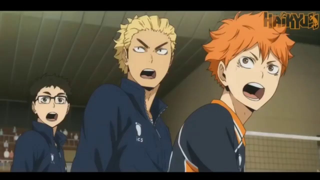 Haikyuu - [ Season 3 ] Karasuno Vs Shiratorizawa match moments #2 - YouTube