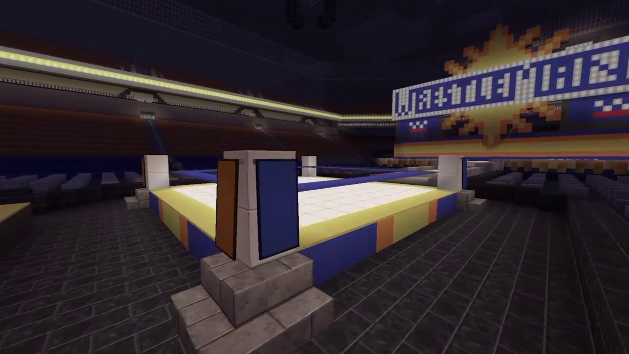 Minecraft: Wrestlemania 33 Arena Predictions!!!! - YouTube