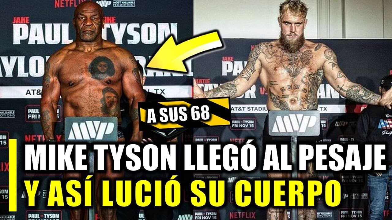 ASÍ LUCE EL CUERPO DE MYKE TYSON A SUS 58 AÑOS ¡COMO A LOS 20! - YouTube