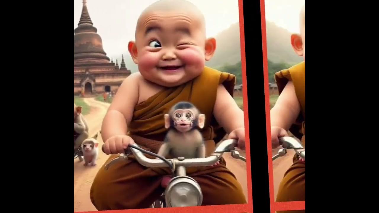 little monk so cute🌿🌾🌸🌺🌺💮🌺🌸🌾💮🌾🌸🌺💮🌾🌸#love #motivation #aiphotos - YouTube