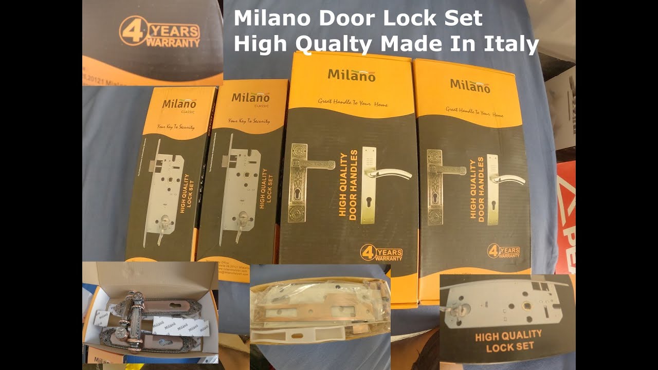 Milano Door Lock Set (Review)@AtanVlog - YouTube