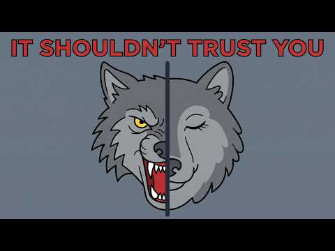 Why a Wolf Goes Calm in a Human's Arms