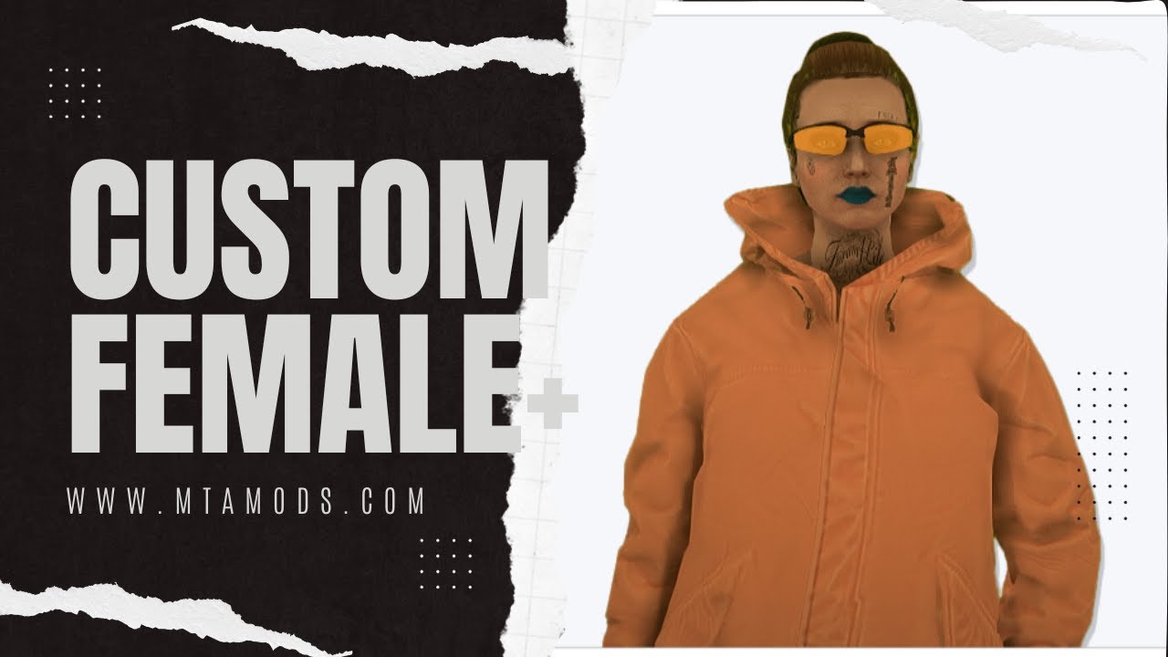 [MTA:SA] Custom Chars | MP Female (PLUS) - YouTube