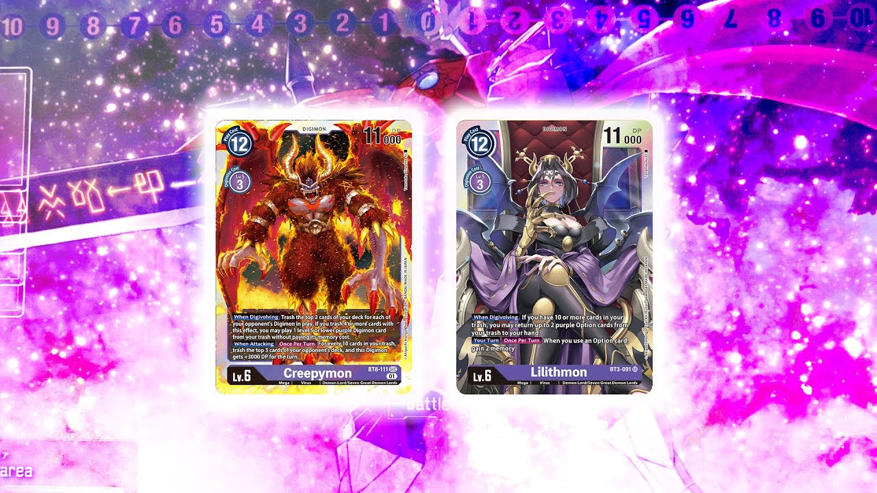 Digimon BT8 Format BEST Creepymon Deck Profile - (Digimon ENG 2022 ...