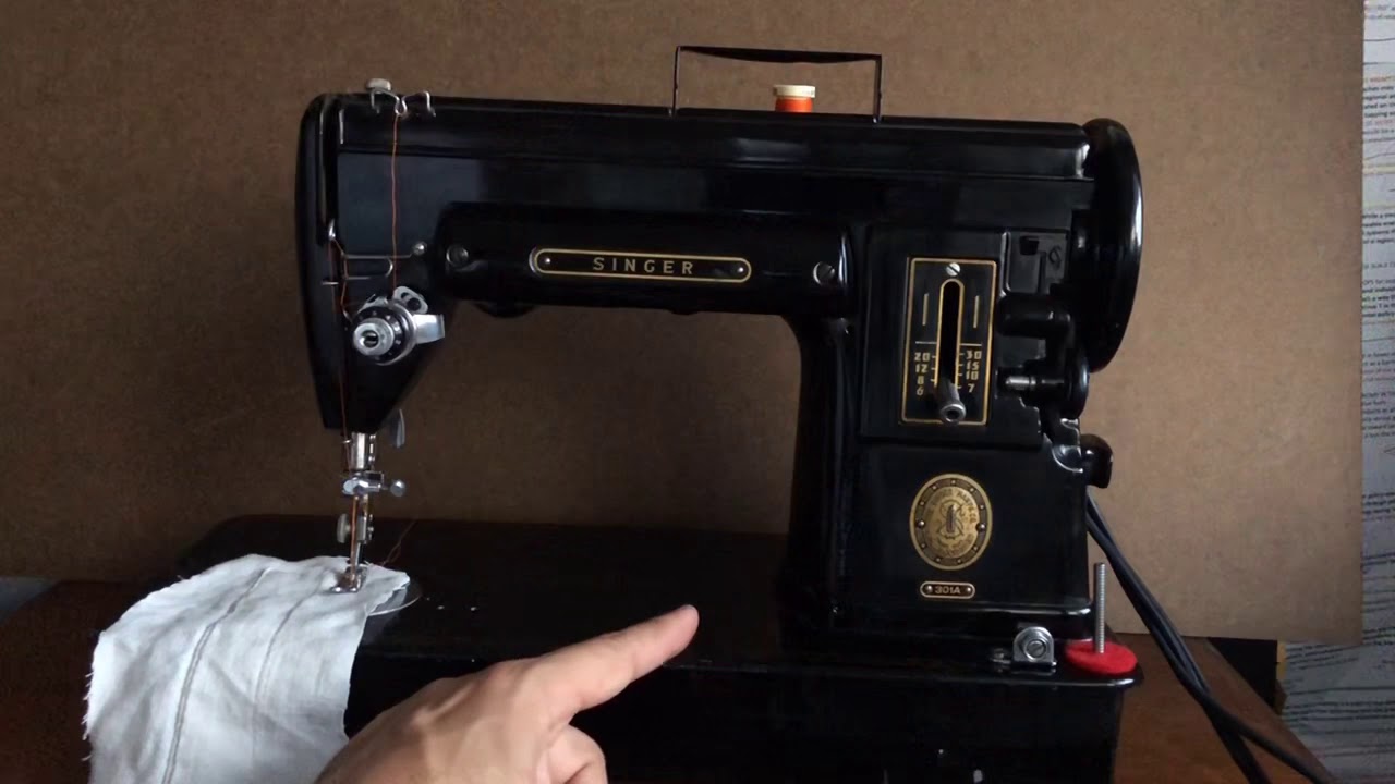 DEBUT SERIES #2: Fully Restored Singer 301A Ready For Work! - YouTube