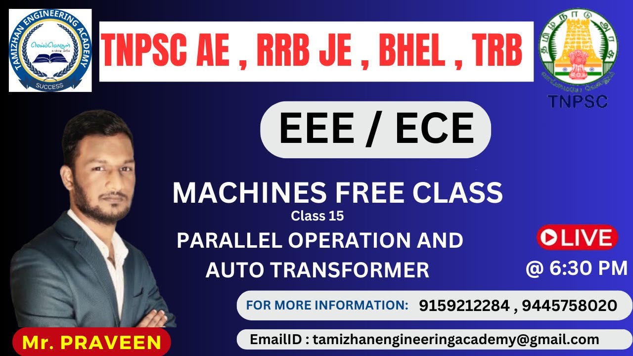 PARALLEL OPERATION AND AUTOTRANSFORMER | MACHINES |ELECTRICAL ...