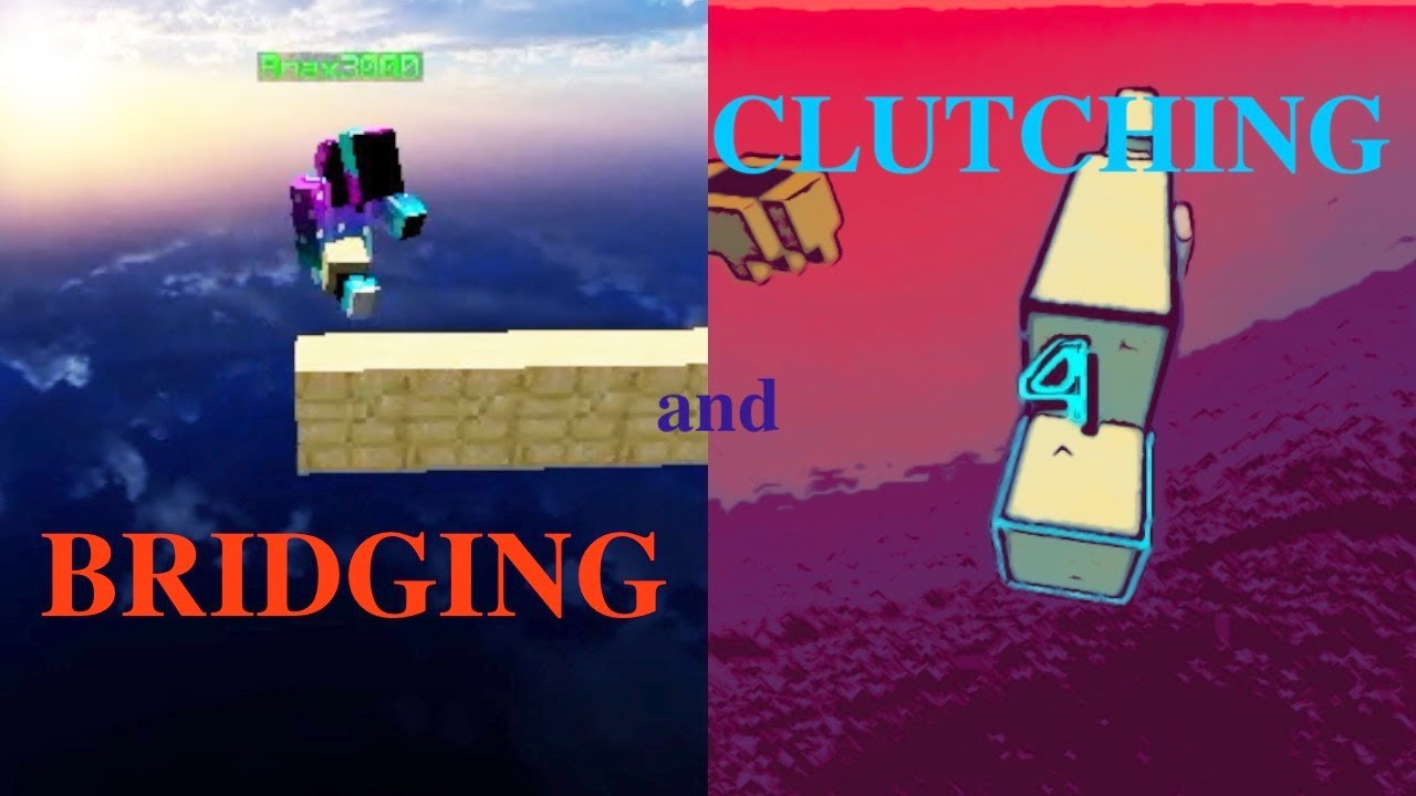 God Bridging and Clutching Montage (18 block extension at the end ...