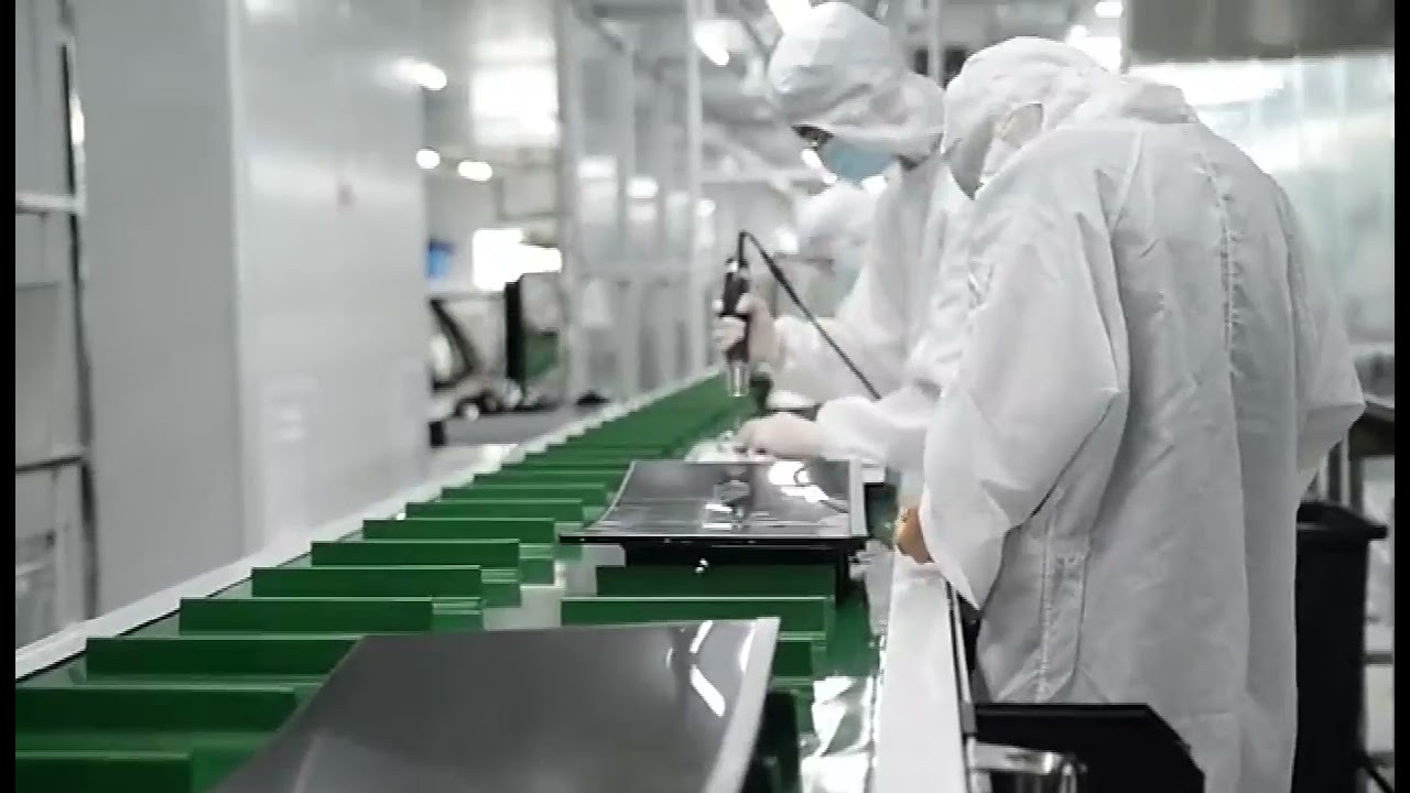 LCD Monitor Manufacturing - YouTube