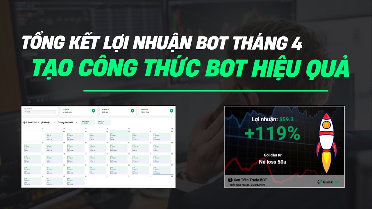 Bot Trade Bo Hiệu Quả, Tổng Kết Lợi Nhuận Sau 1 Tháng - YouTube