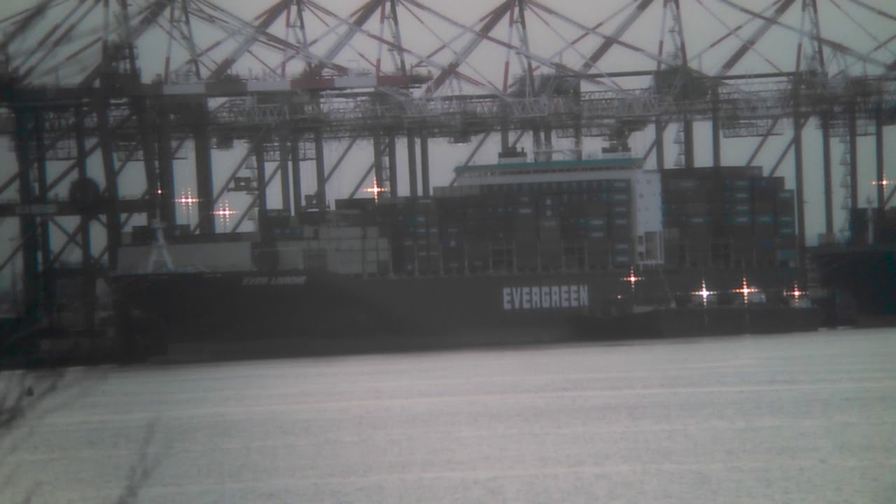 Timelapse: Maher Terminal | Evergreen's Ever Lissome - YouTube