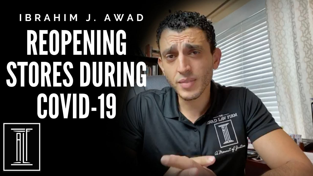 Reopening Stores During COVID-19 - Ibrahim J. Awad - YouTube