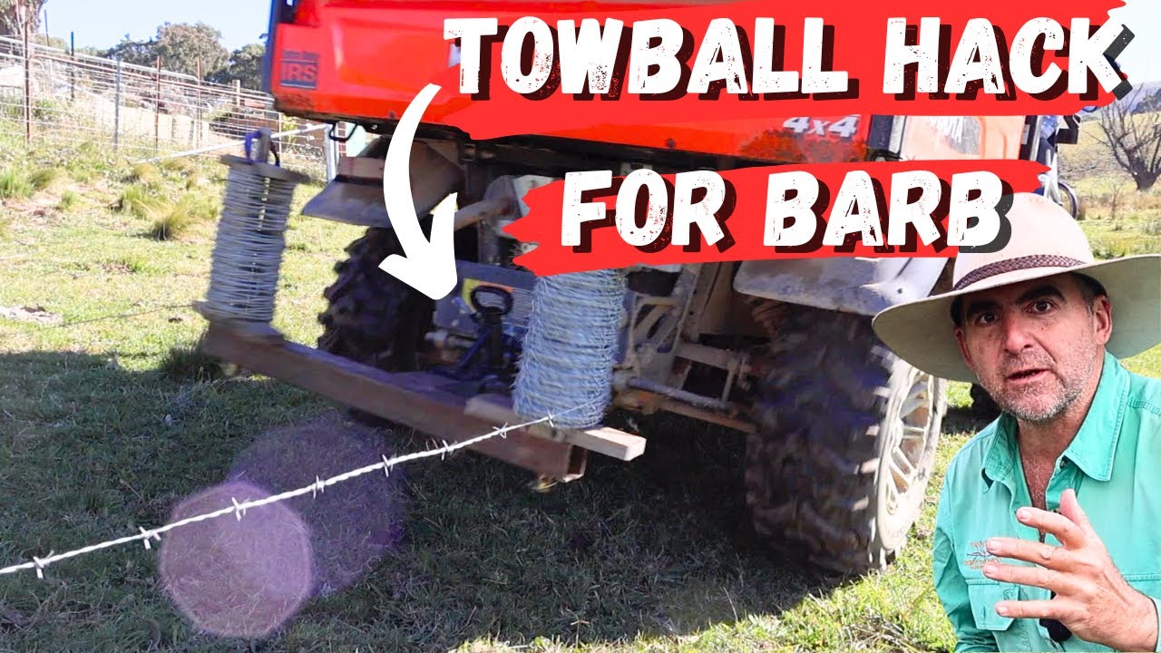 Transform Your Towball Into A Barb Wire Spinner | Tim Thompson