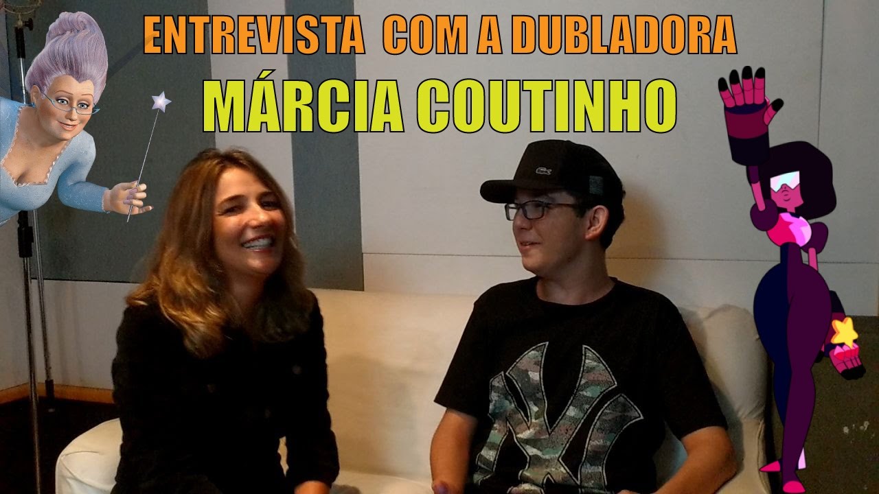 ENTREVISTA COM MÁRCIA COUTINHO (DUBLADORA DA GARNET) - YouTube
