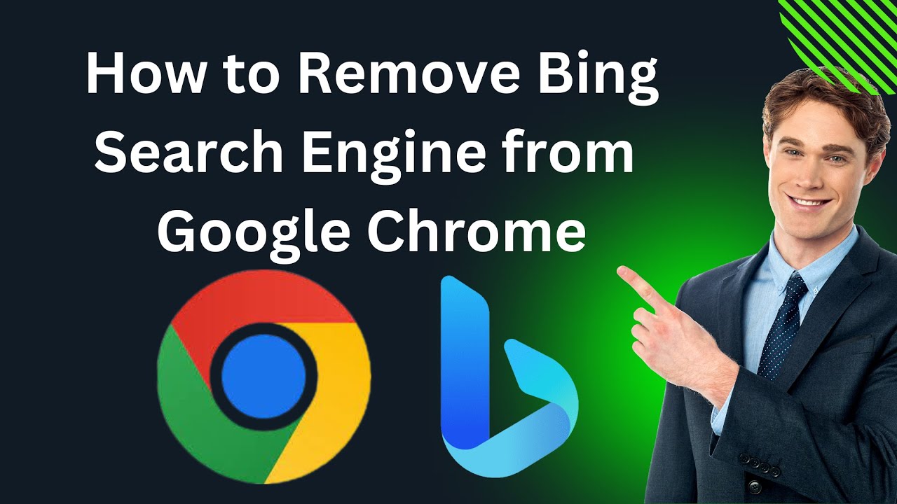 How to Remove Bing Search Engine from Google Chrome | GearUpWindows Tutorial - YouTube