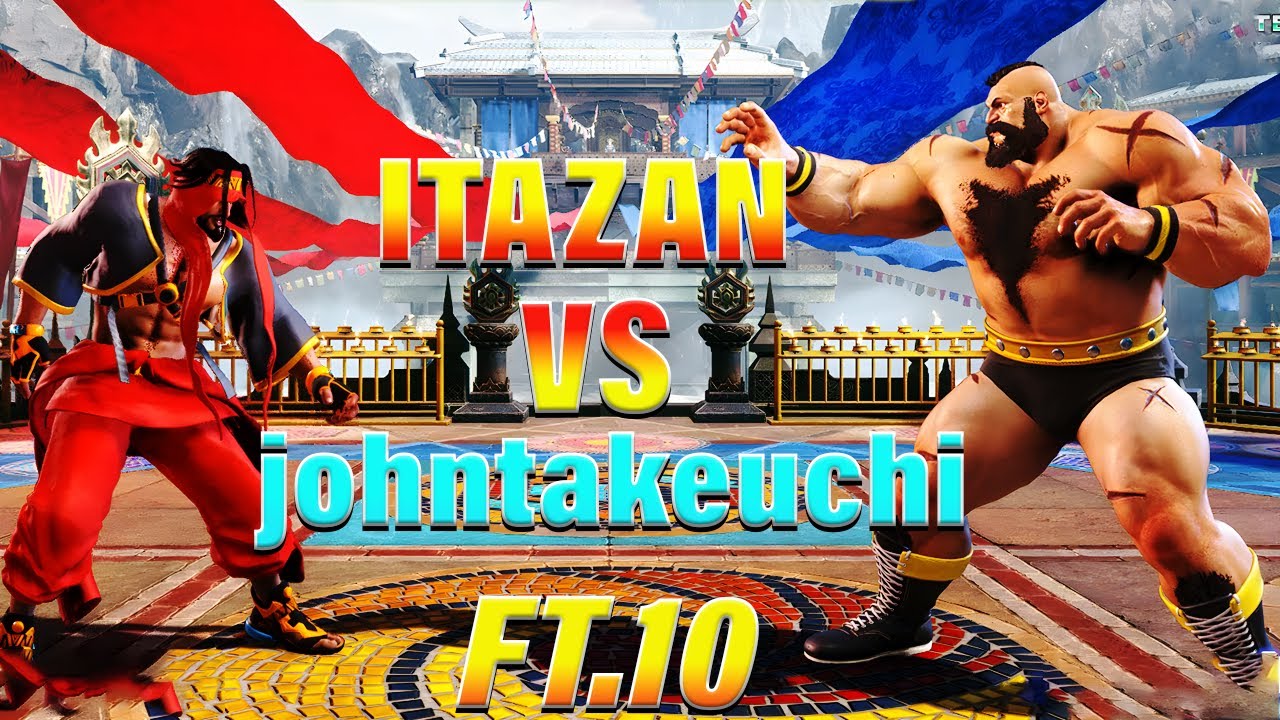 Street Fighter 6 🔥 Itazan World No 1 Zangief Vs Johntakeuchi Rashid