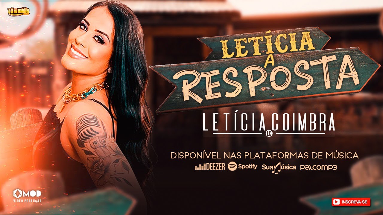 Letícia a Resposta - Zé Vaqueiro, Letícia Coimbra (Clipe Oficial) - YouTube