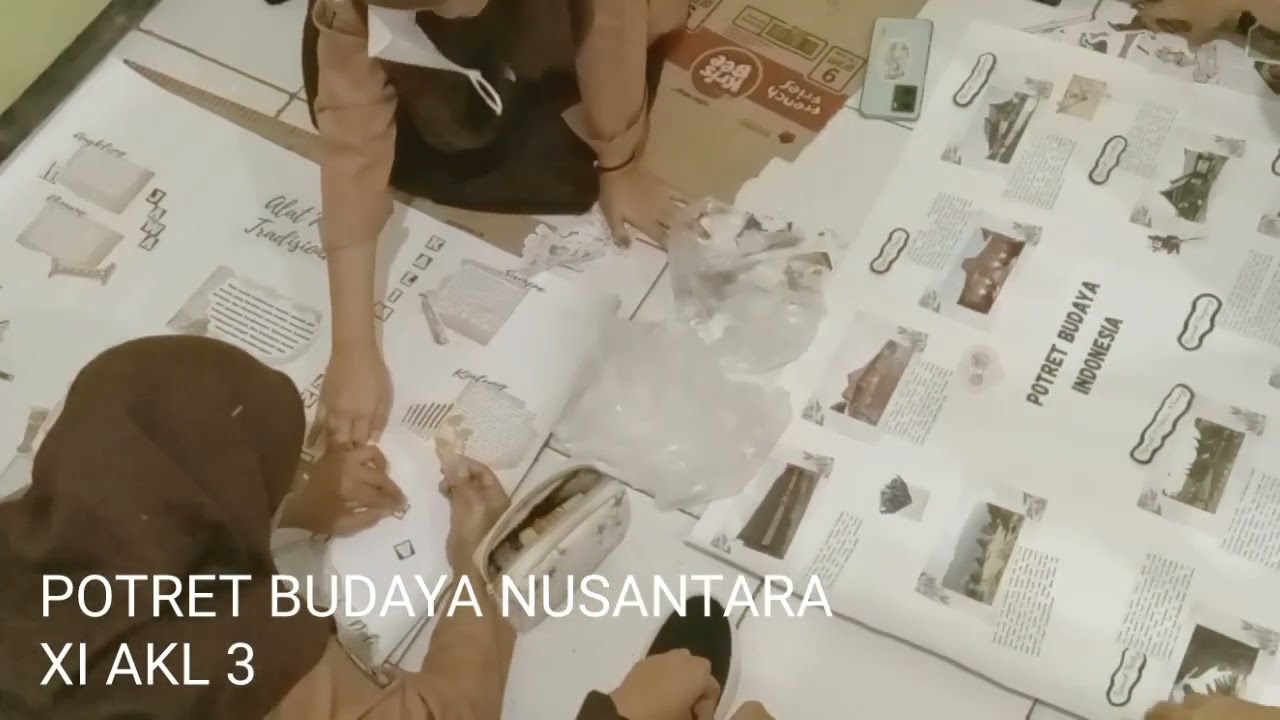 Membangun Kerja TIM dengan kegiatan Membuat Mading Potret Budaya ...