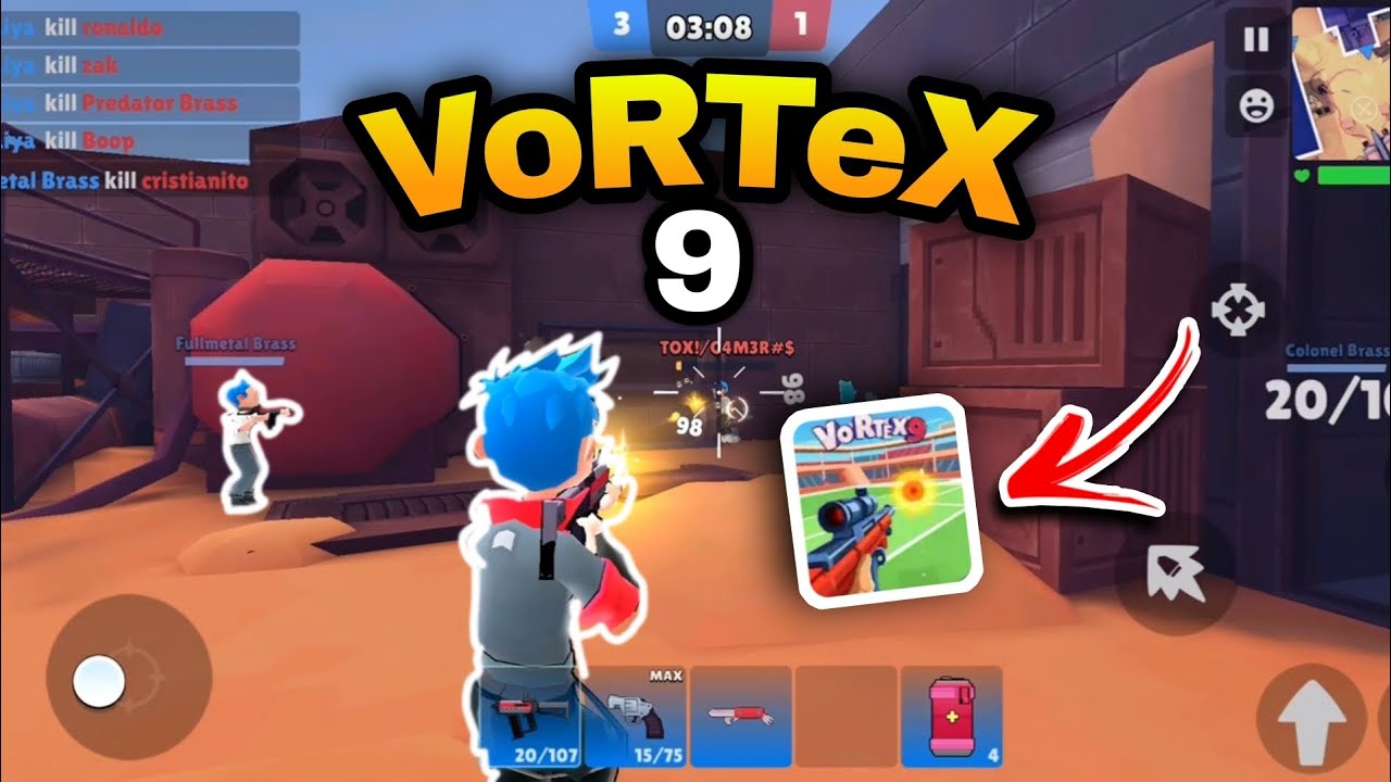 VORTEX 9 | MULTIPLAYER SHOOTING GAME FOR ANDROID - YouTube