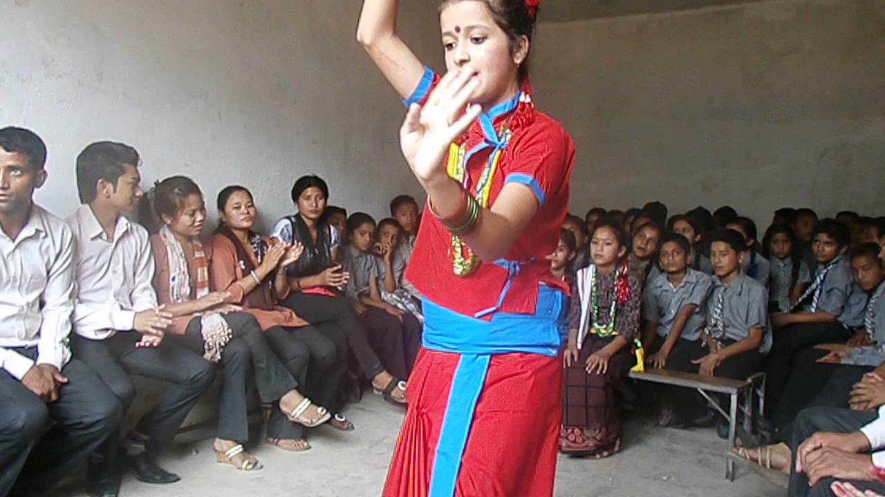 Nepali Traditional Dance The Excellent Boarding School Waling Nepal nepali-traditional-dance-the-excellent-boarding-school-waling-nepal