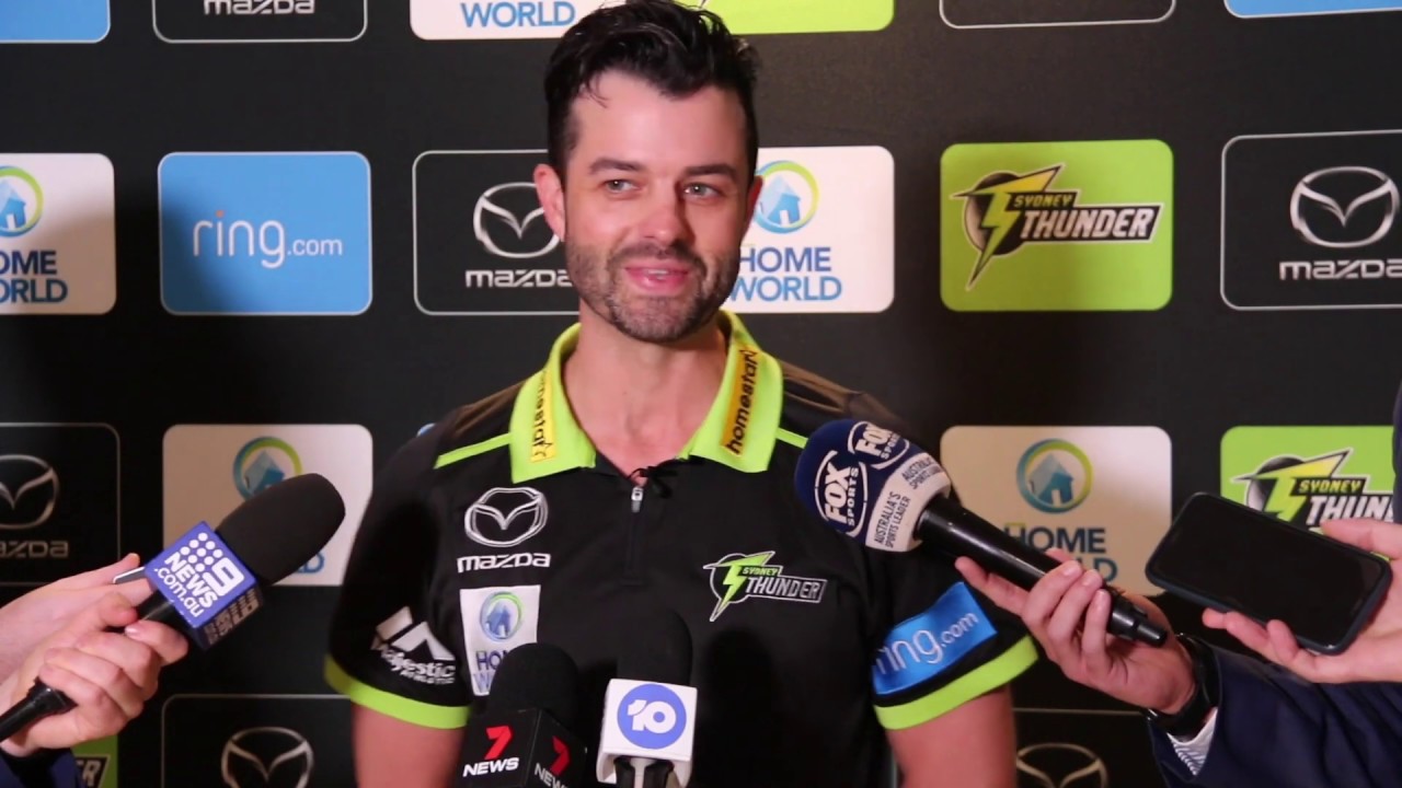 Callum Ferguson previews Challenger Final | Sydney Thunder - YouTube