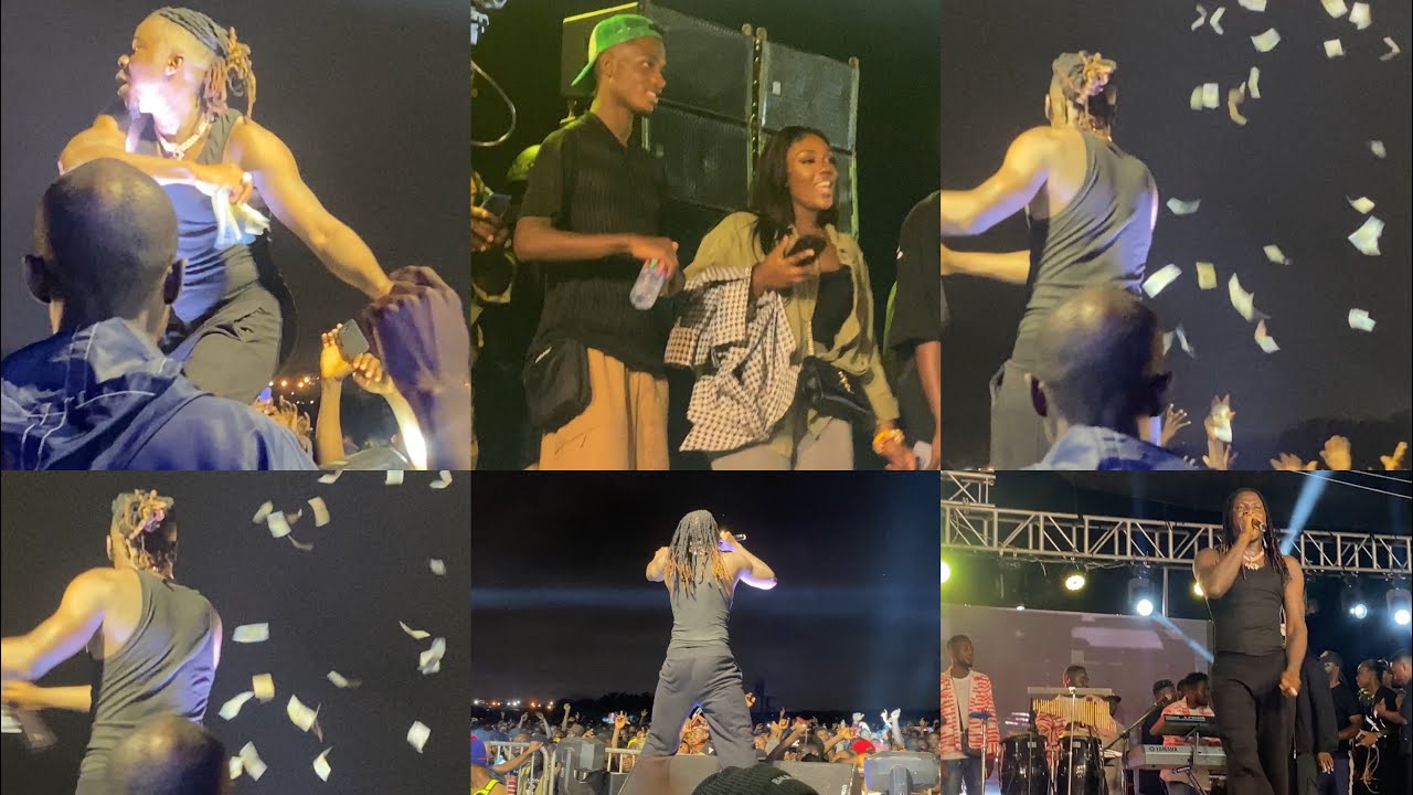 🥰Stonebwoy’s Solo Performance+Performed Everlasting For Wife & Throws Millions Of Cedis To Fans🙌 ...