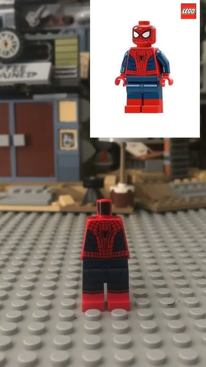 Como Hacer Un Amazing Spiderman De Lego Shorts Lego Minifiguras Custom Marvel Spiderman