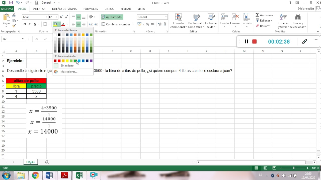 Críticamente A tiempo Prevalecer regla de tres en excel funcion amor ... Críticamente A tiempo Prevalecer regla de tres en excel funcion amor ...