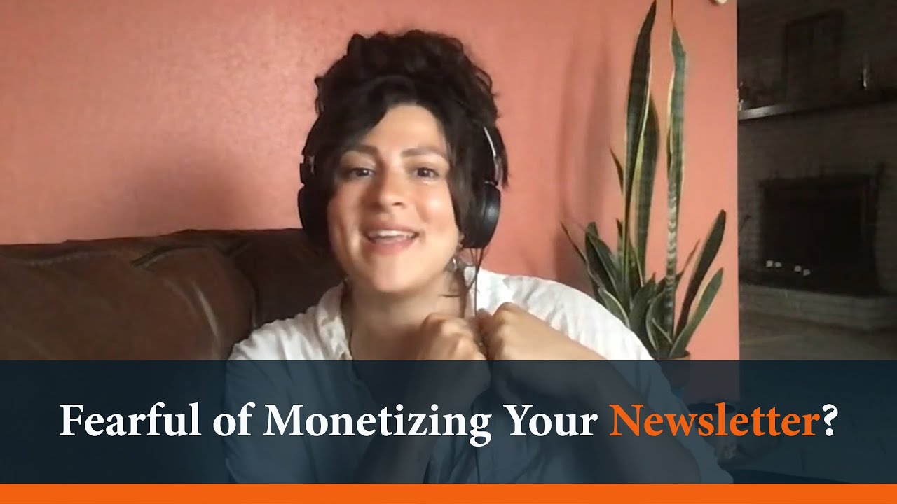 Fearful of Monetizing Your Newsletter? - Jessica Defino - YouTube