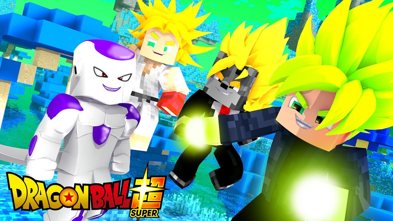 Minecraft - DRAGON BLOCK Z KAKAROT - A BATALHA CONTRA FREEZA ! 3 - YouTube
