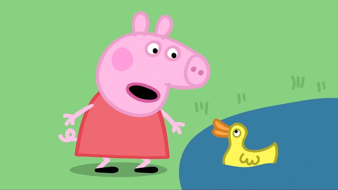 Peppa Pig Playground 🐤 | Feed The Ducks | Peppa Pig Full Episodes - YouTube