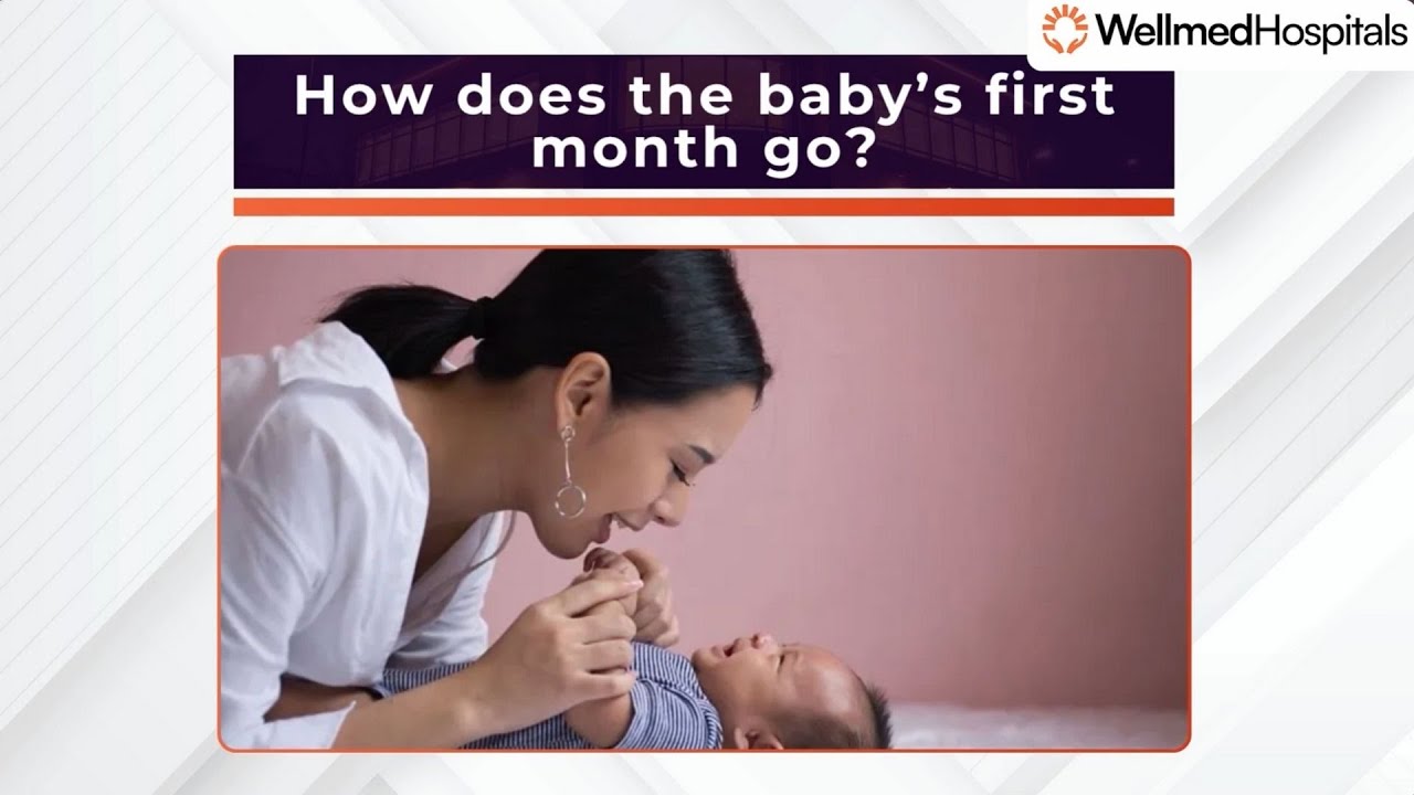 Newborn’s First Month Milestones Explained | Baby Care Tips by Wellmed ...