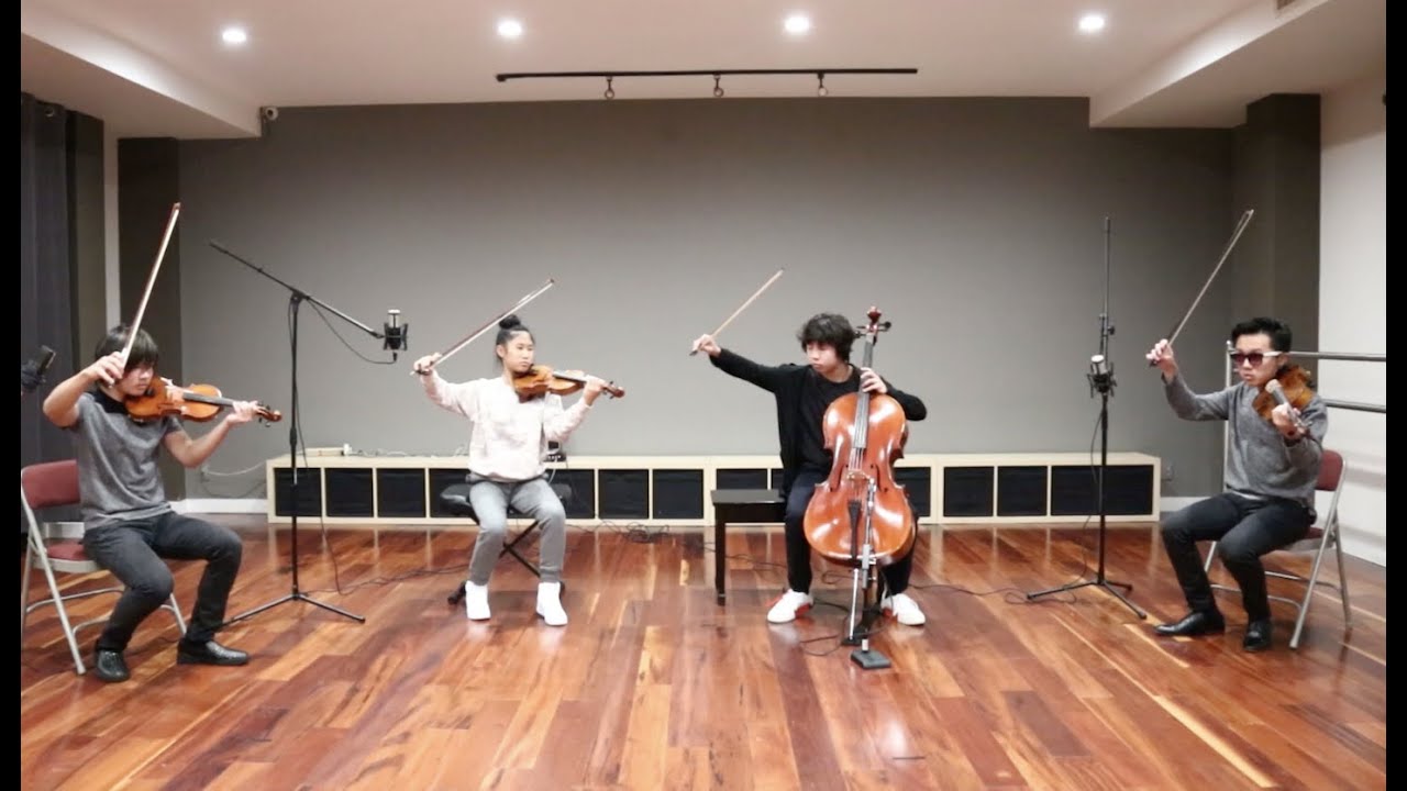 Joyous String Quartet - SCHUBERT QUARTETTSATZ in C Minor - YouTube