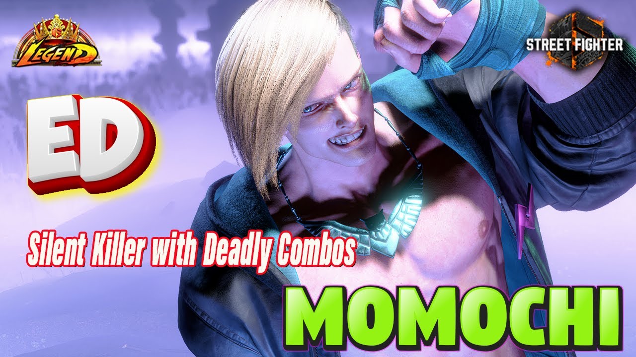 SF6 🔥 Momochi ED – World Smartest & Most Aggressive ED !🔥 SF6 DLC High ...