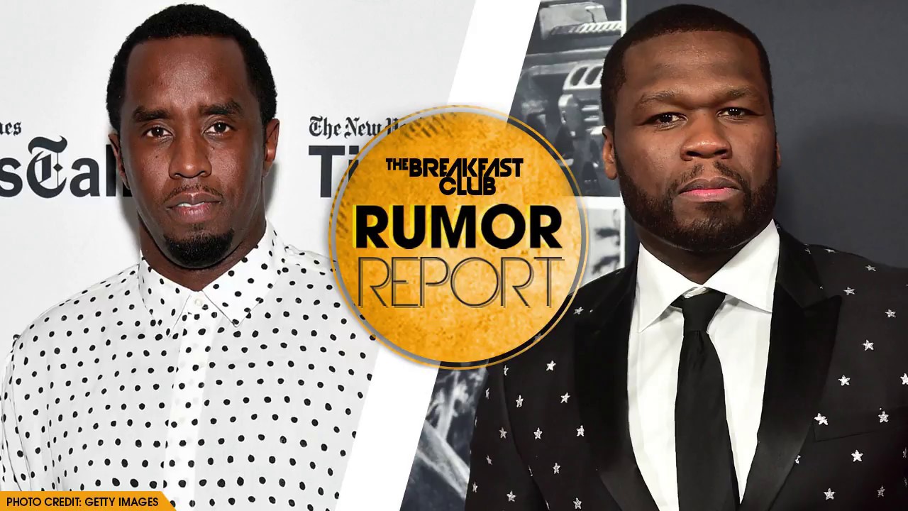 50 Cent Claps At Diddy After Breakfast Club Interview - YouTube