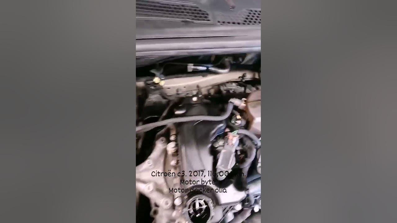 Citroën c3 motor byte - YouTube