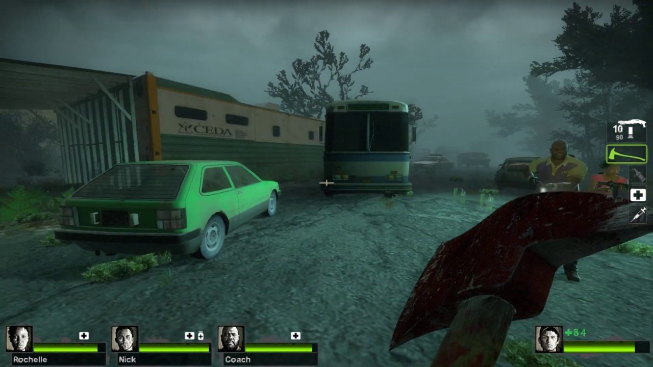 ME LOS COMO TODOS!!.....(los zombies)|Left 4 Dead 2 Trip Day|Parte 3 ...