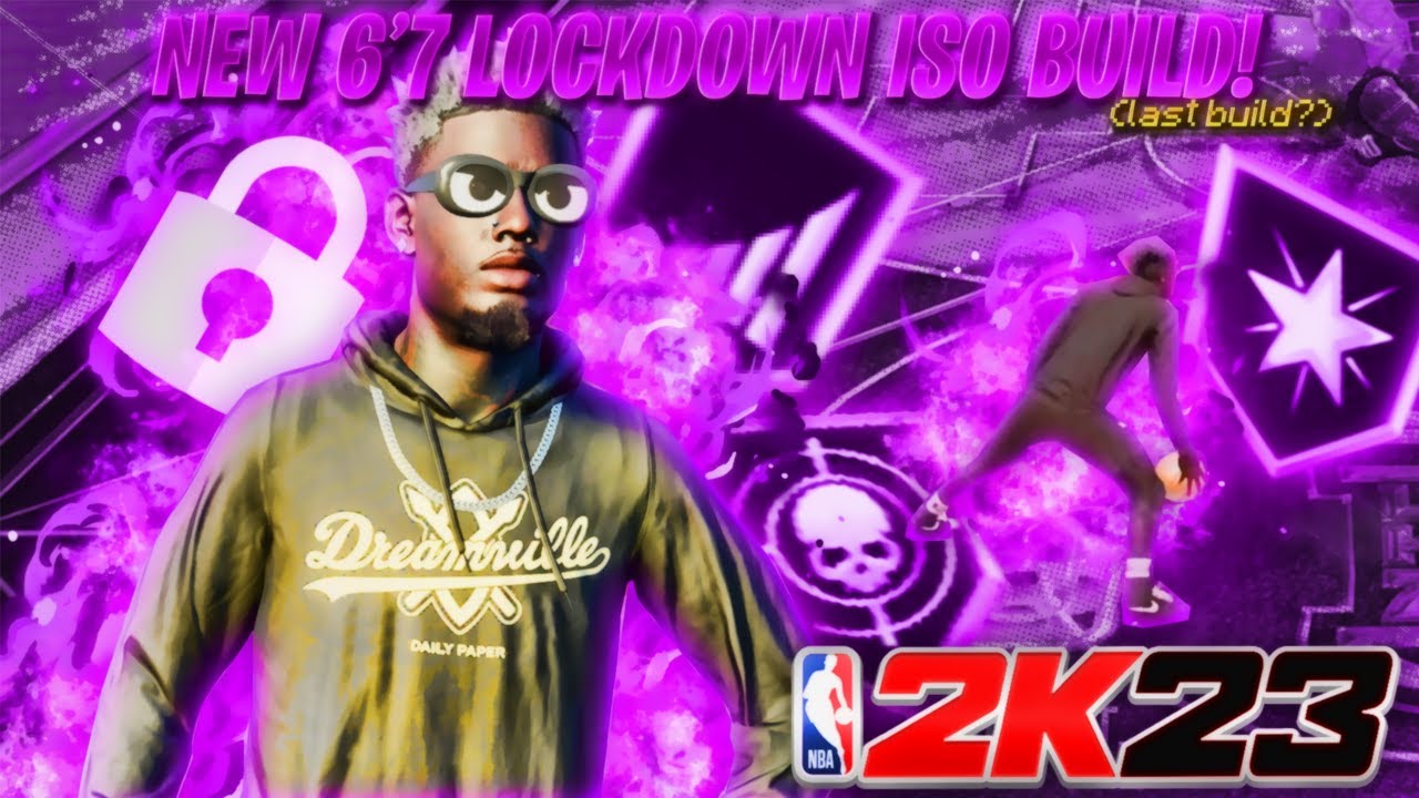 MY NEW 6'7 LOCKDOWN ISO BUILD ON NBA 2K23 IS THE BEST ISO BUILD IN THE ...