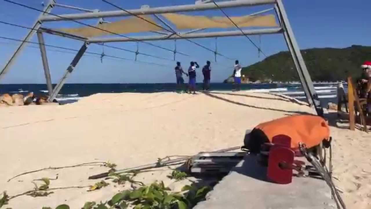 Dragon's Breath Zip line landing at Labadee with Royal Caribbean on ...