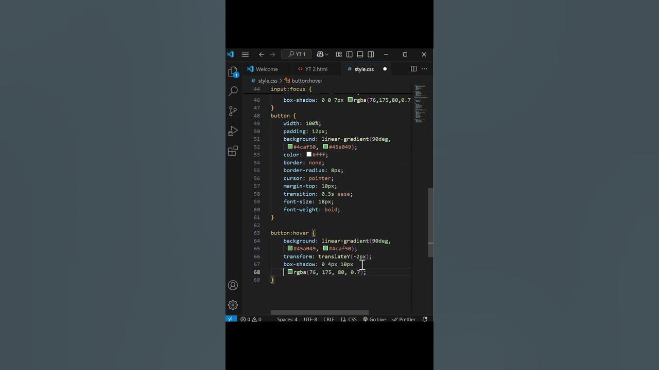 Sign Up Form with HTML & CSS | Beginner Web Development Tutorial - YouTube