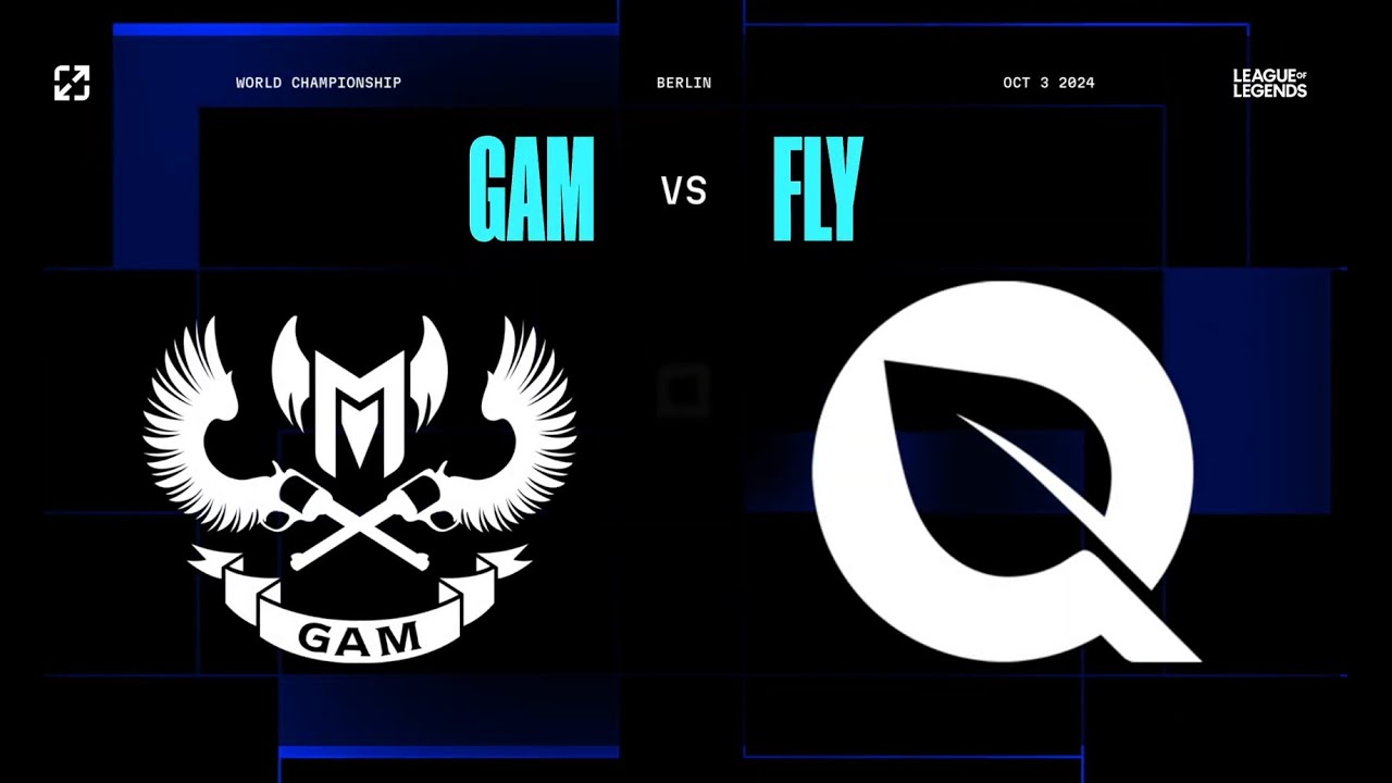 GAM vs FLY | FULL GAME | SWISS STAGE DAY 1 WORLDS 2024 | LEAGUE OF ...