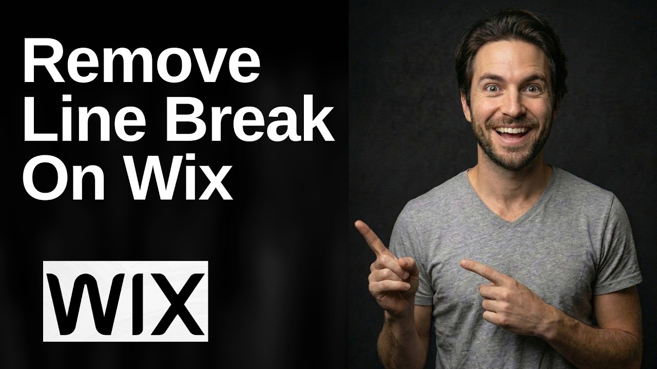 How To Remove Line Break On Wix (2026 Easy Guide) - YouTube