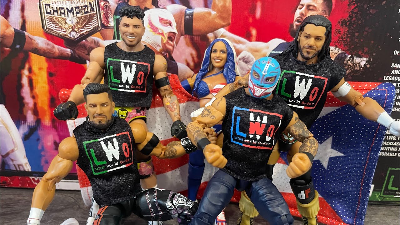 WWE LWO 5 PACK EXCLUSIVE SET REVIEW!!! AMAZING PACK!!! WORTH THE WAIT ...