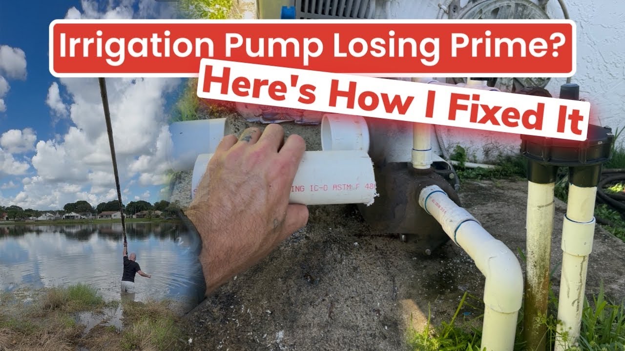 Irrigation Pump Losing Prime? Here’s How I Fixed It - YouTube