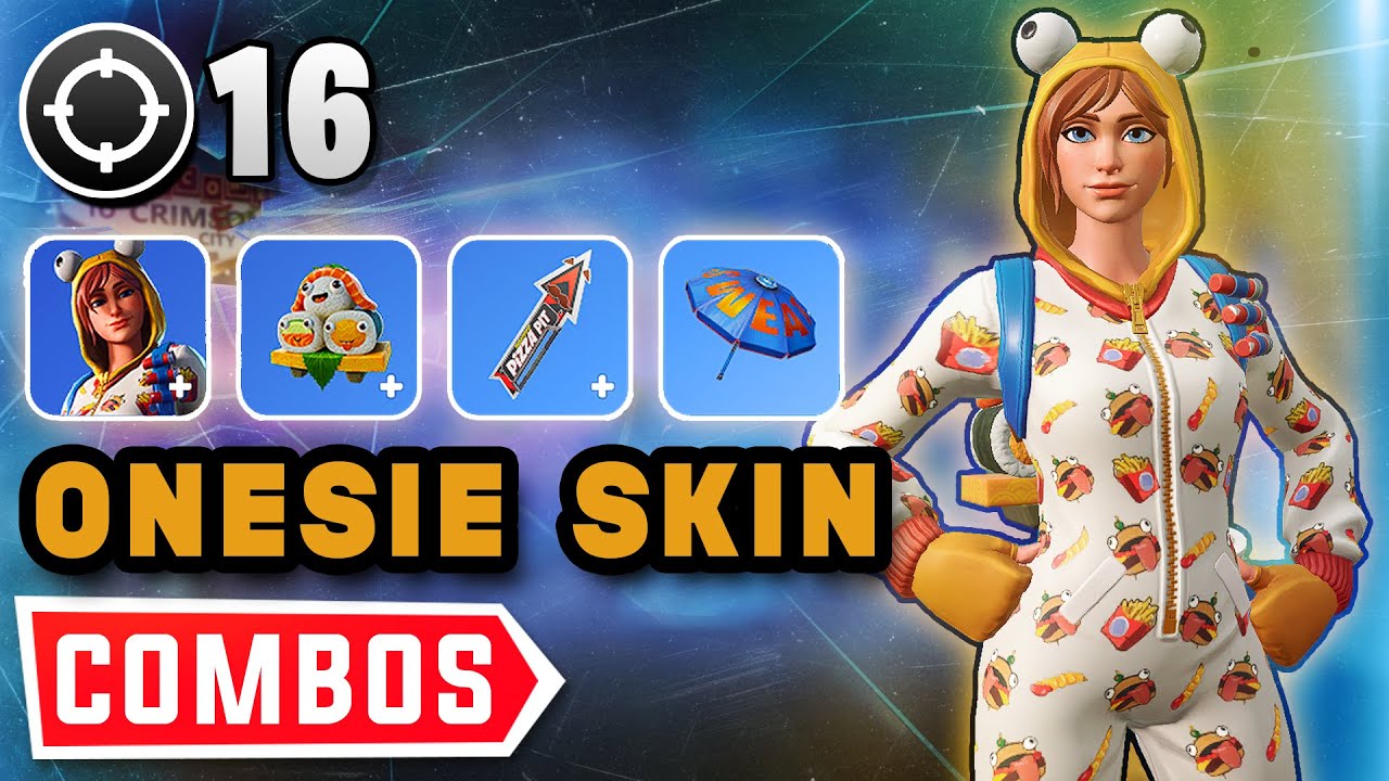 Best *ONESIE* Skin COMBOS with Gameplay - YouTube