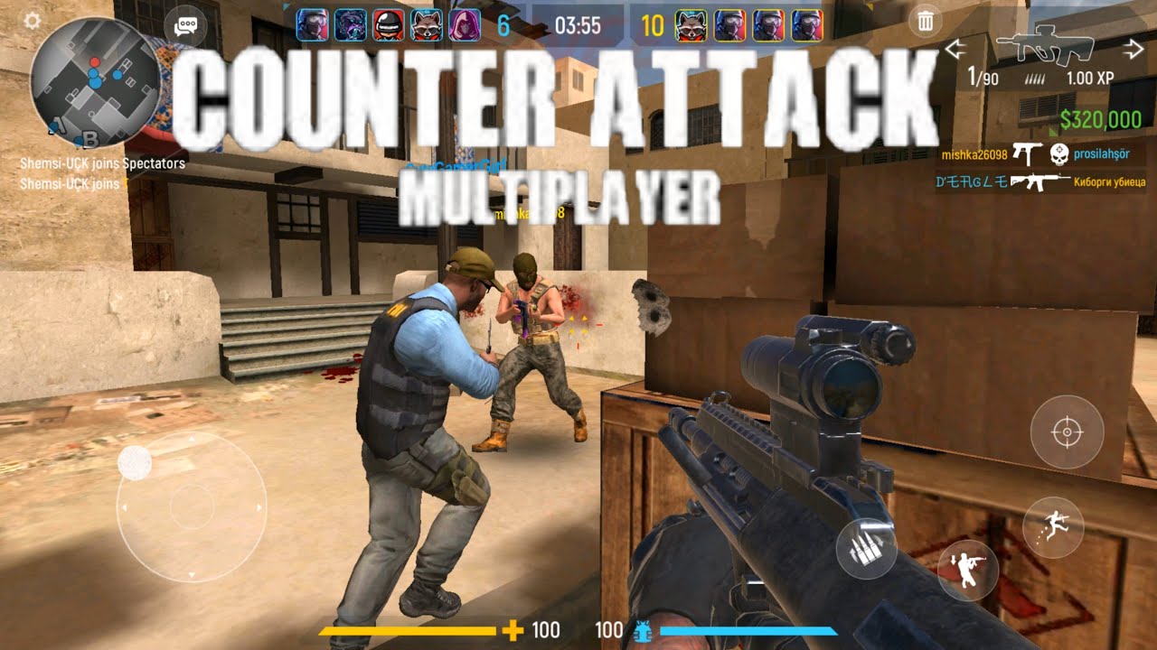 Counter Attack Multiplayer FPS | Addictive Shooting Game #68 - YouTube