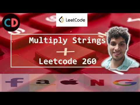 Multiply Strings | Leetcode 43 | Live coding session 🔥🔥🔥 - YouTube