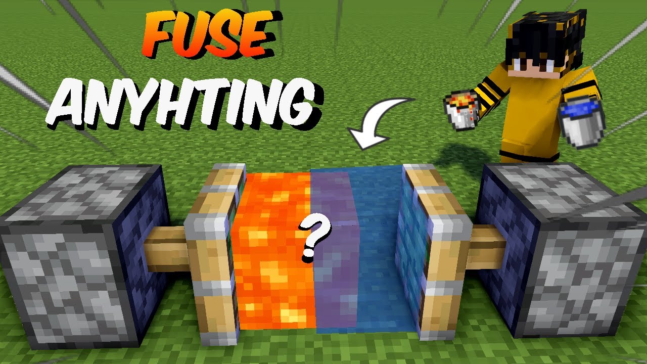 Minecraft, But I Can FUSE ANYHTING - YouTube