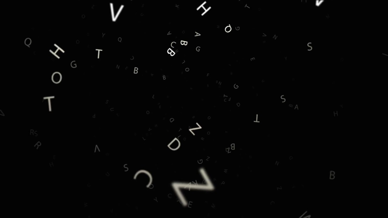 Animacion Letras 3D - YouTube
