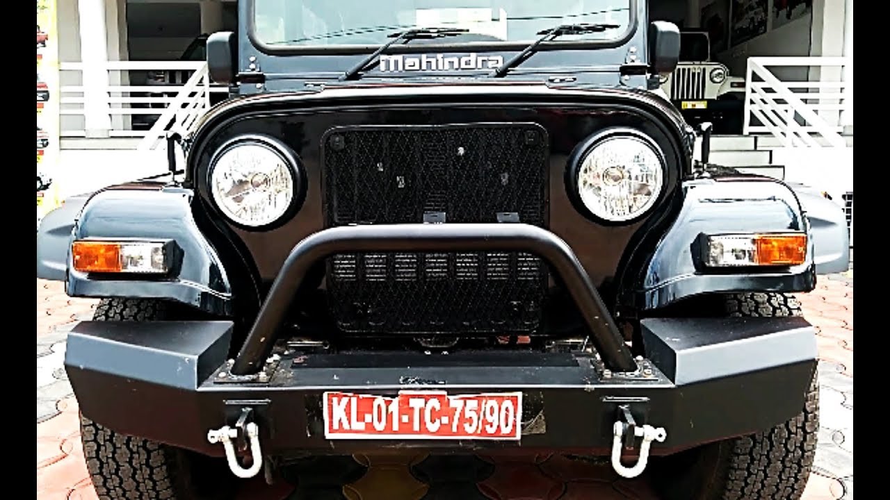 Mahindra Thar Diesel CRDe 4x4 BS4 Complete Review - YouTube
