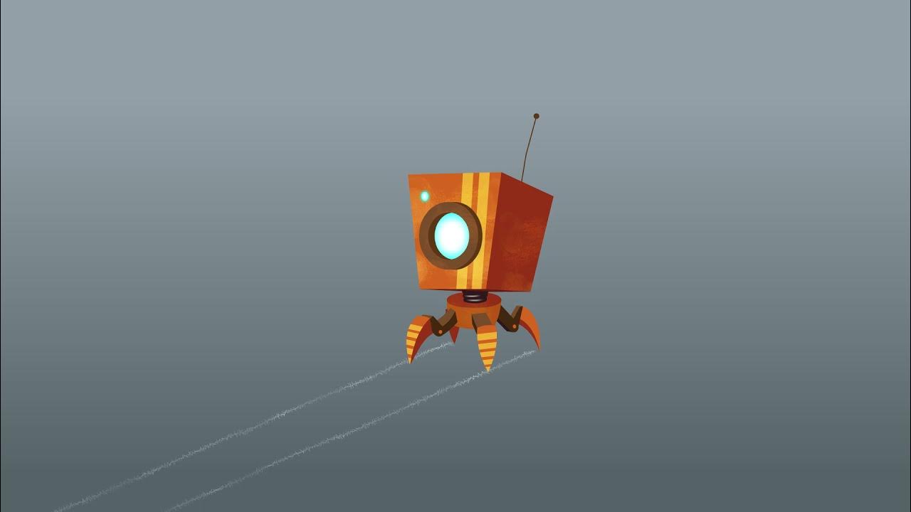 Robot (2D animation) - YouTube